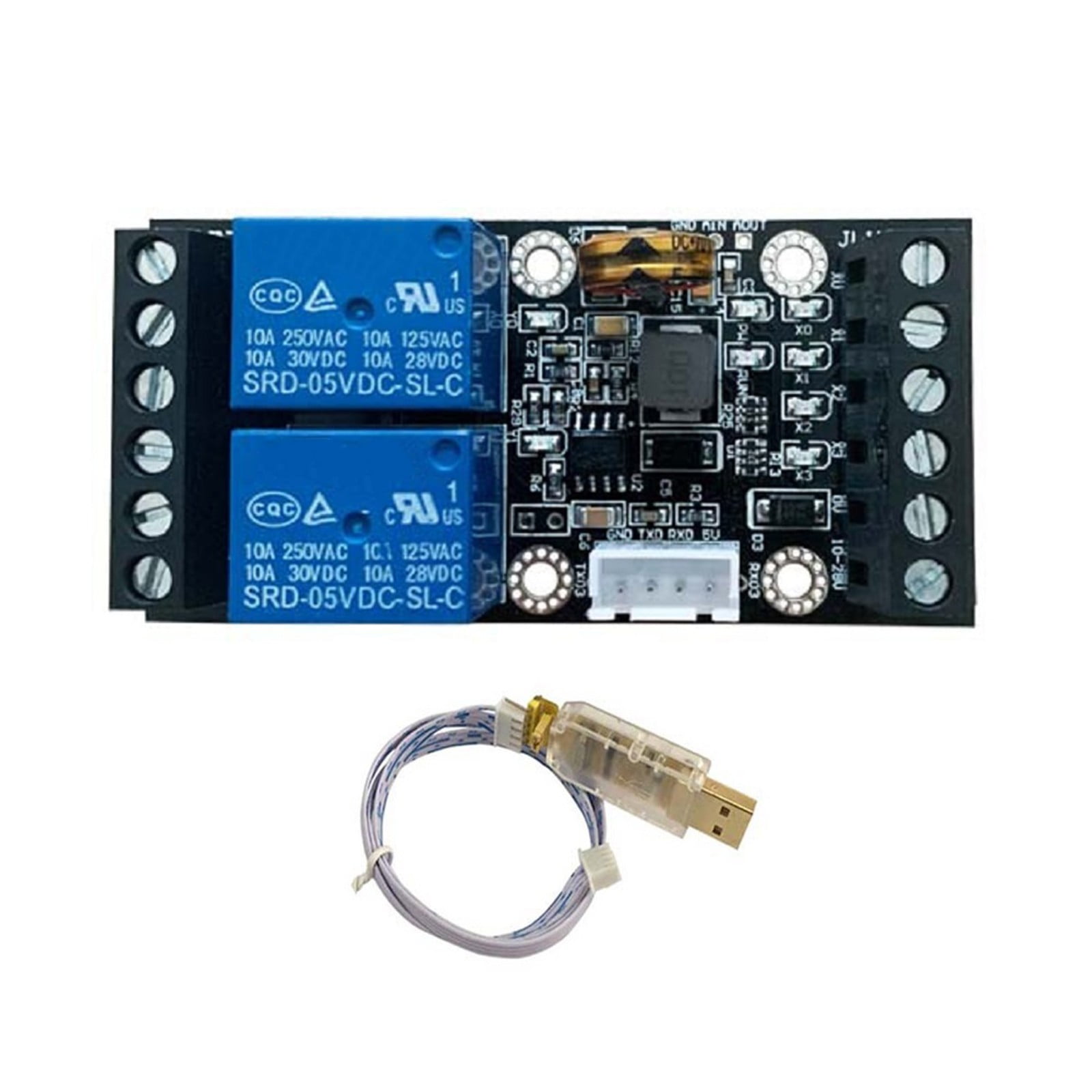 PLC Industrial Control Board FX1N-06MR Relay Module Programmable ...