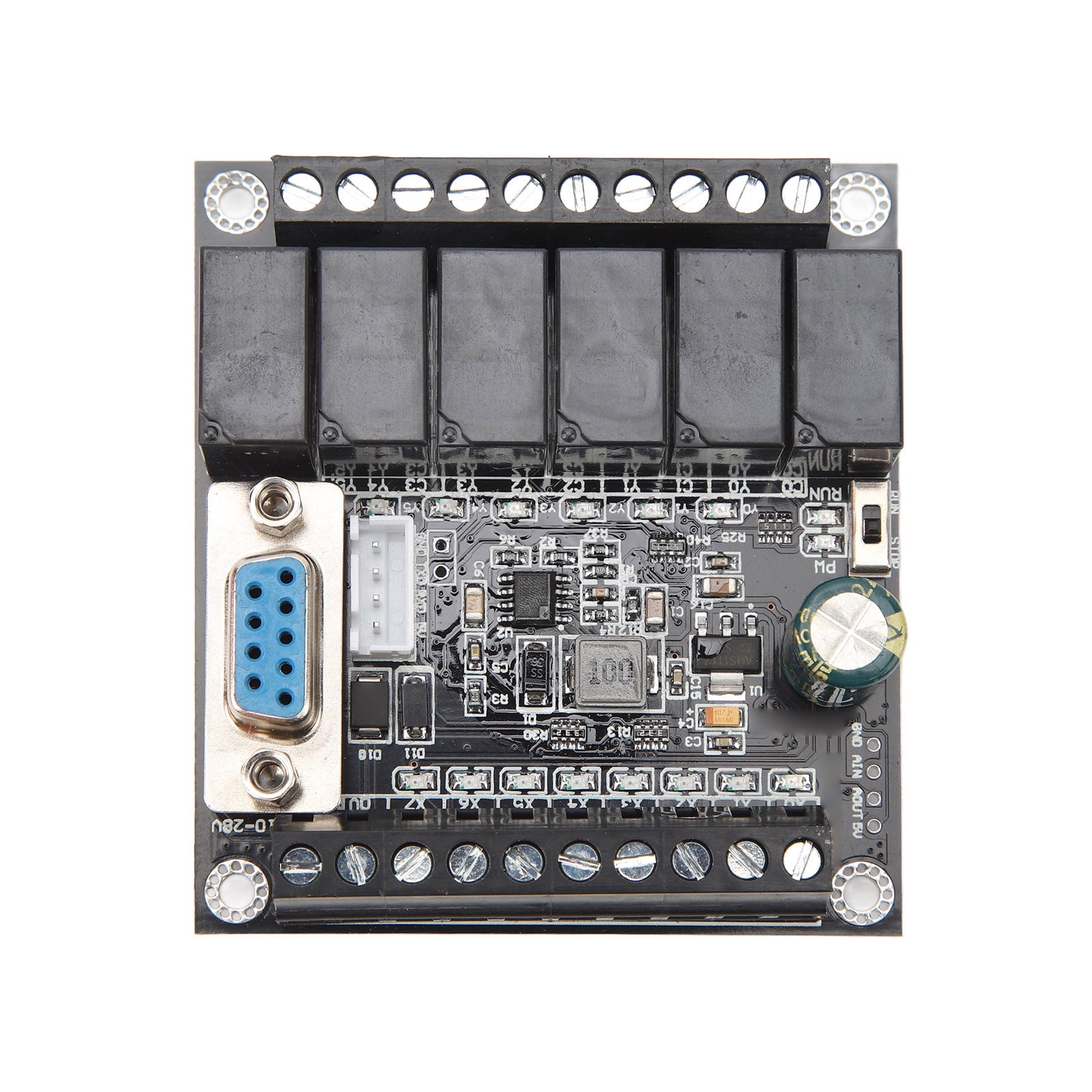 PLC Industrial Programmable Control Board FX1N?14MR Relay Controller ...