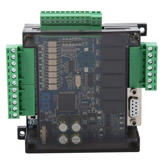 PLC Programmable Controller 24V PLC Industrial Control Board FX3U-14MR ...