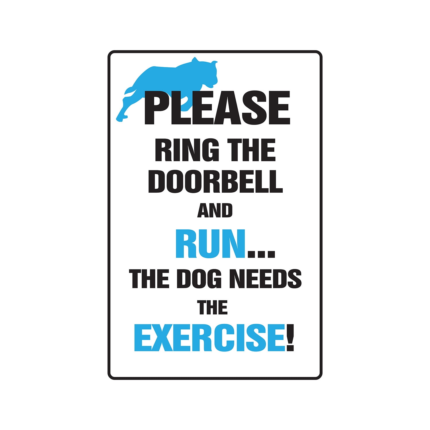 PLEASE RING THE DOORBELL Aluminum Sign private no enter entry entrance ...