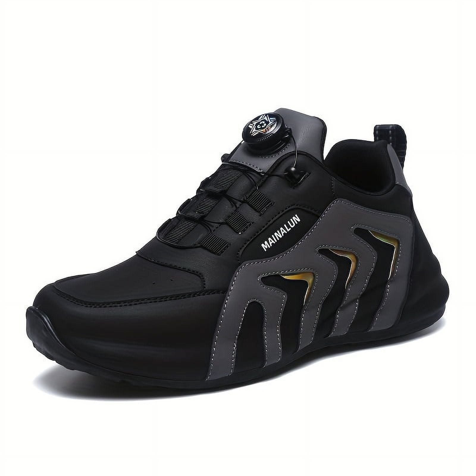 PLERISE Men's Casual Athletic Shoes – Shoelace-Free Lightweight ...