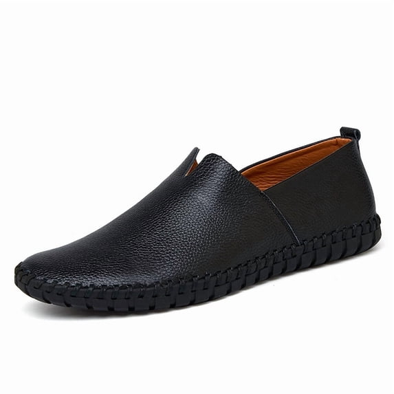 PLERISE Men's Casual Slip-On Loafers, Comfortable Driving and Work ...