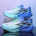 PLERISE Men's & Women's Jacquard Carbon Plate Running Shoes ...