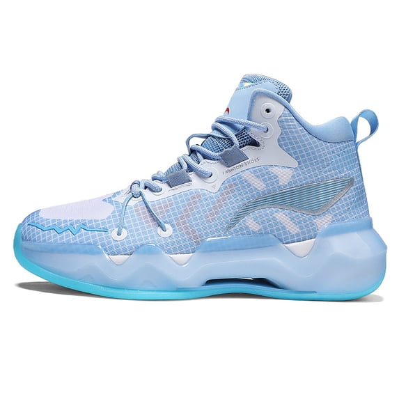 PLERISE Men's and Women's High-Top Basketball Shoes, Breathable ...