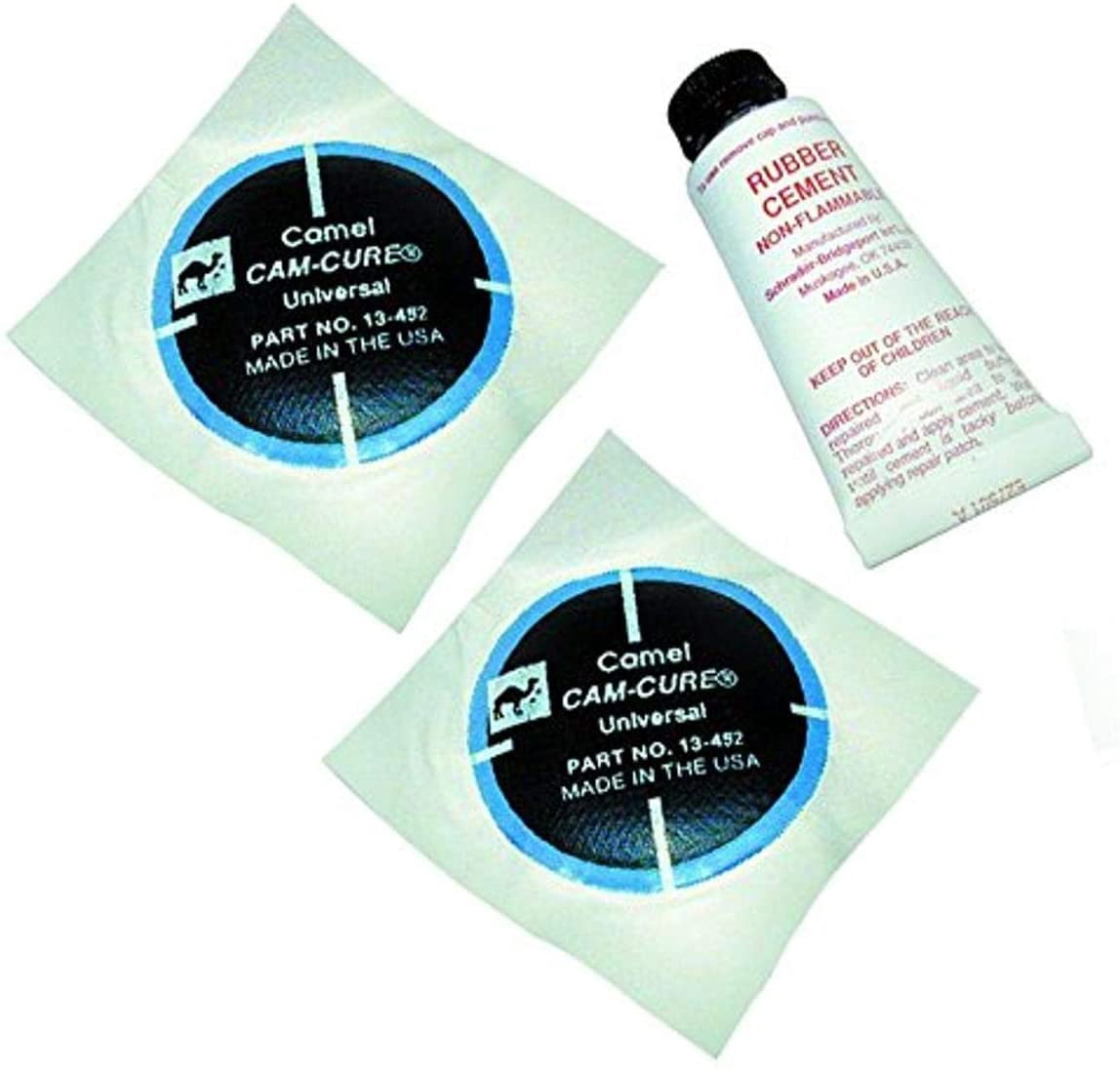 Tru-Flate 13-230 - Cam-Cure Universal Tire Repair Kit For Bias Ply And ...