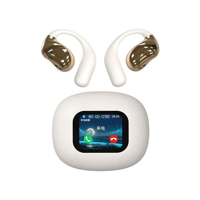 PLGEBR Intelligent Touch Screen Open Bluetooth Earphones,2024 New True ...