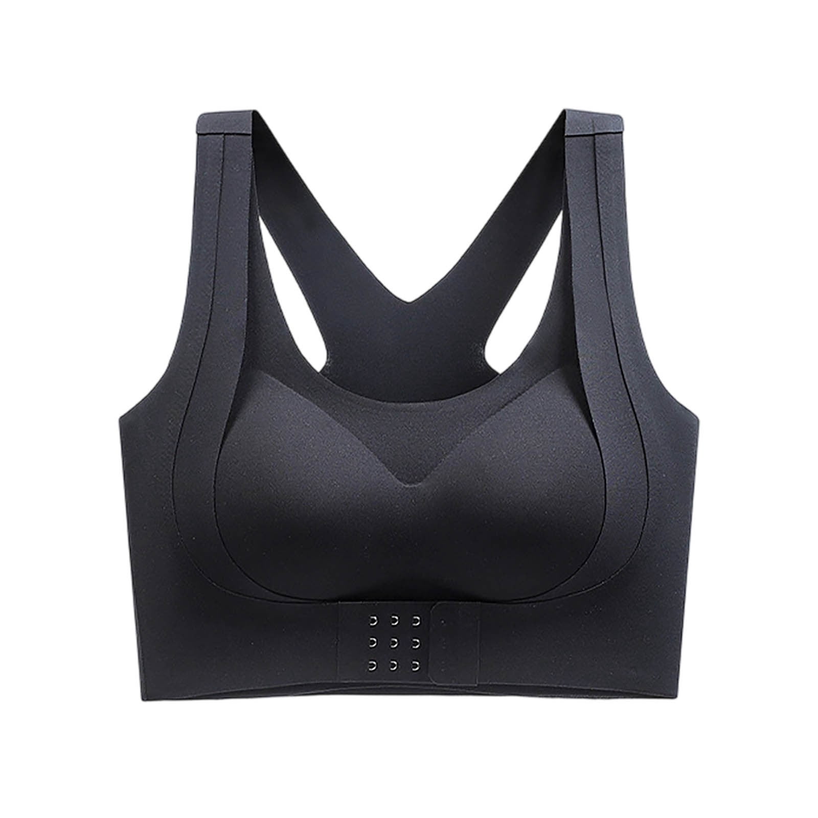 PLHWHYQ Front Closure Lift Bra for Padded Shaping Wireless Lifted ...