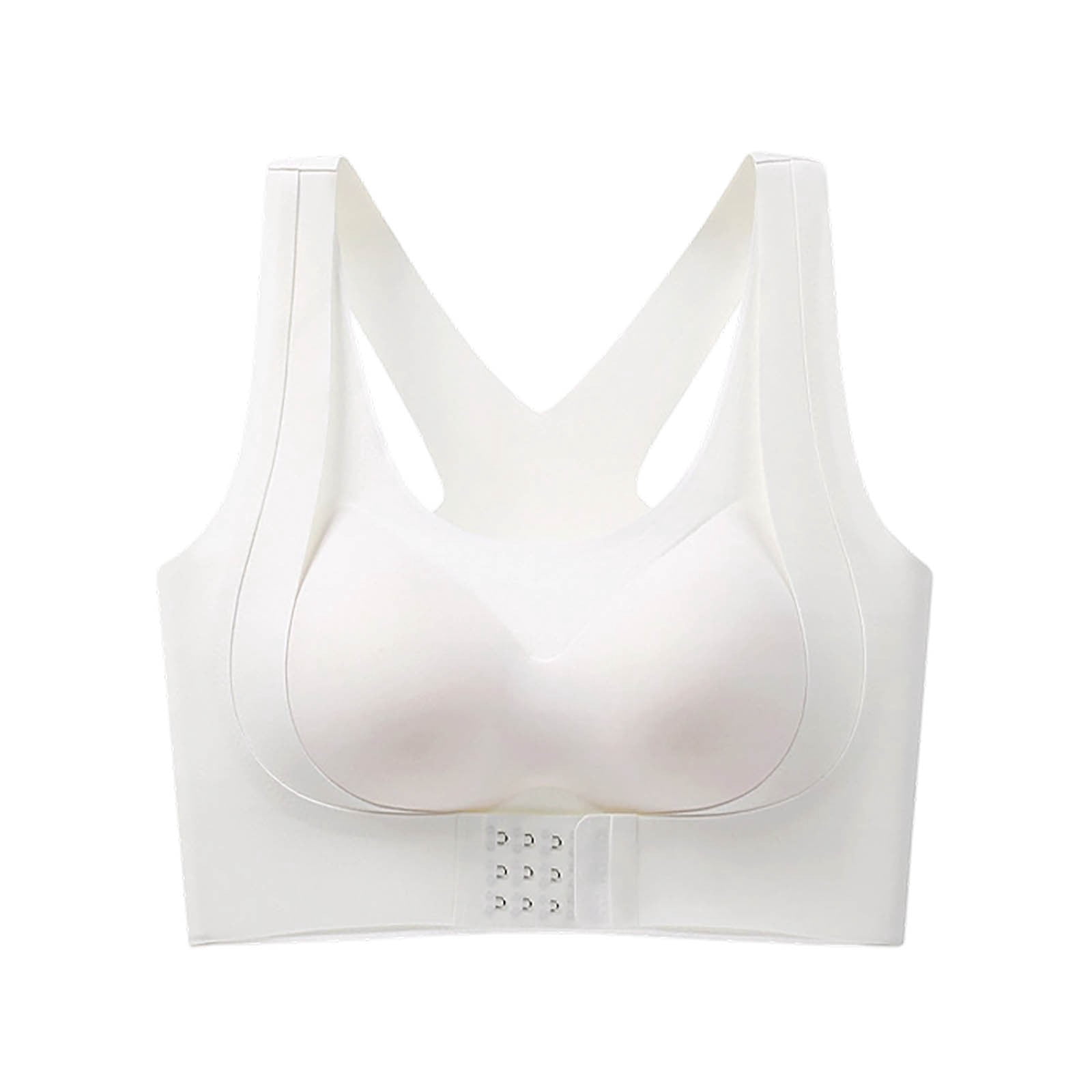 PLHWHYQ Front Closure Lift Bra for Padded Shaping Wireless Lifted ...