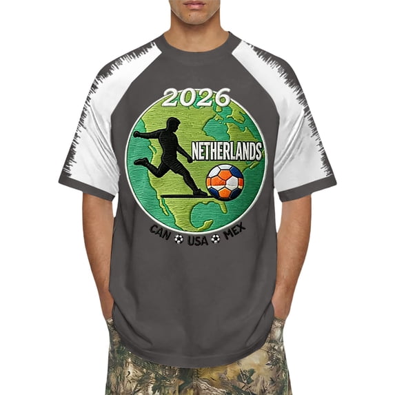 PLHWHYQ Soccer Cup 2026 Shirt Men Football Soccer Funny Soccer Graphic ...