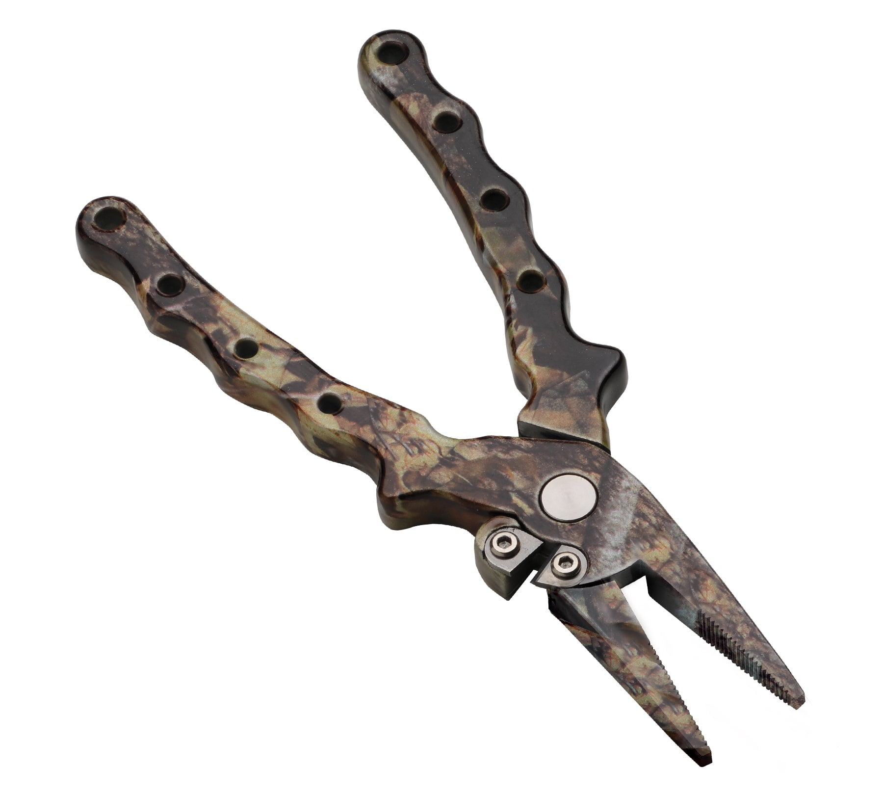 PLINE P-Line 6.5" Aluminum Pliers Side Cutter Real Tree Camo - Walmart.com