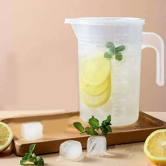 PLJFXXM Shinsto Large Capacity Water Pitcher Jug Plastic Straining ...