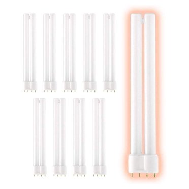 4 ft. 5000k Designed to Replace Fluorescents LED Tube Light - Pack of 2 ...