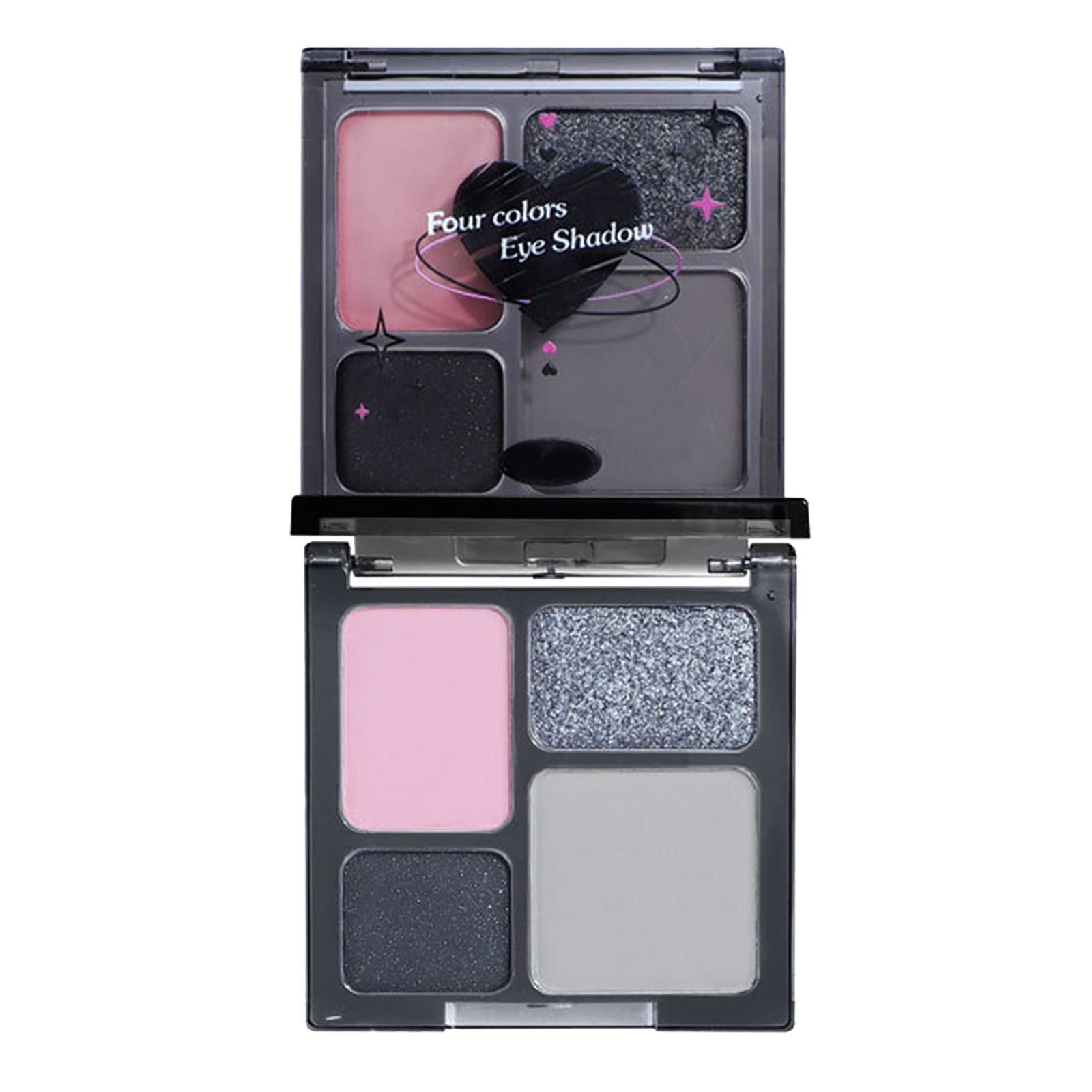 PLLFRLRT 4 Colors Eyeshadow Palettes Sets Women Facial Highlighter ...