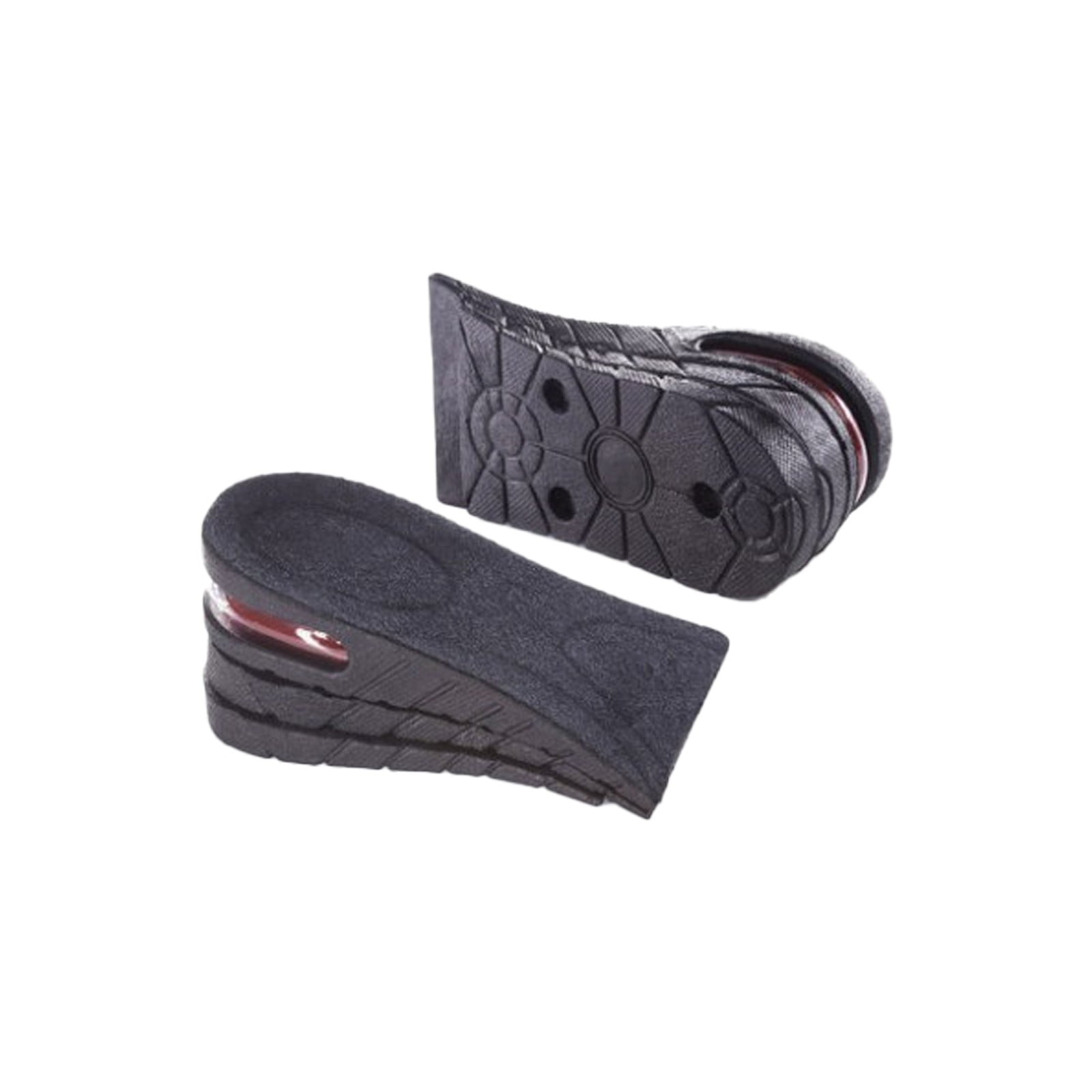 PLLFRLRT 6Cm Height Increase Insoles Black Heel Lifts for Women Men ...