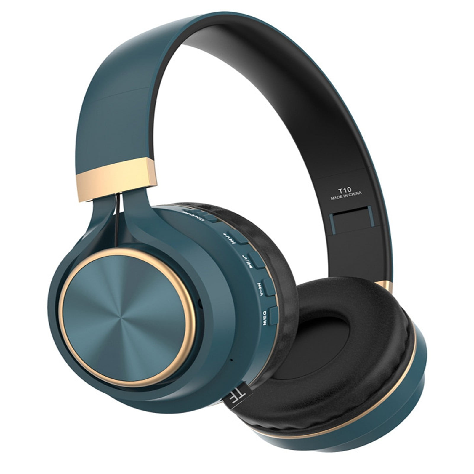 PLLFRLRT Bluetooth Headphones Over The Ear Portable Noise Cancelling ...