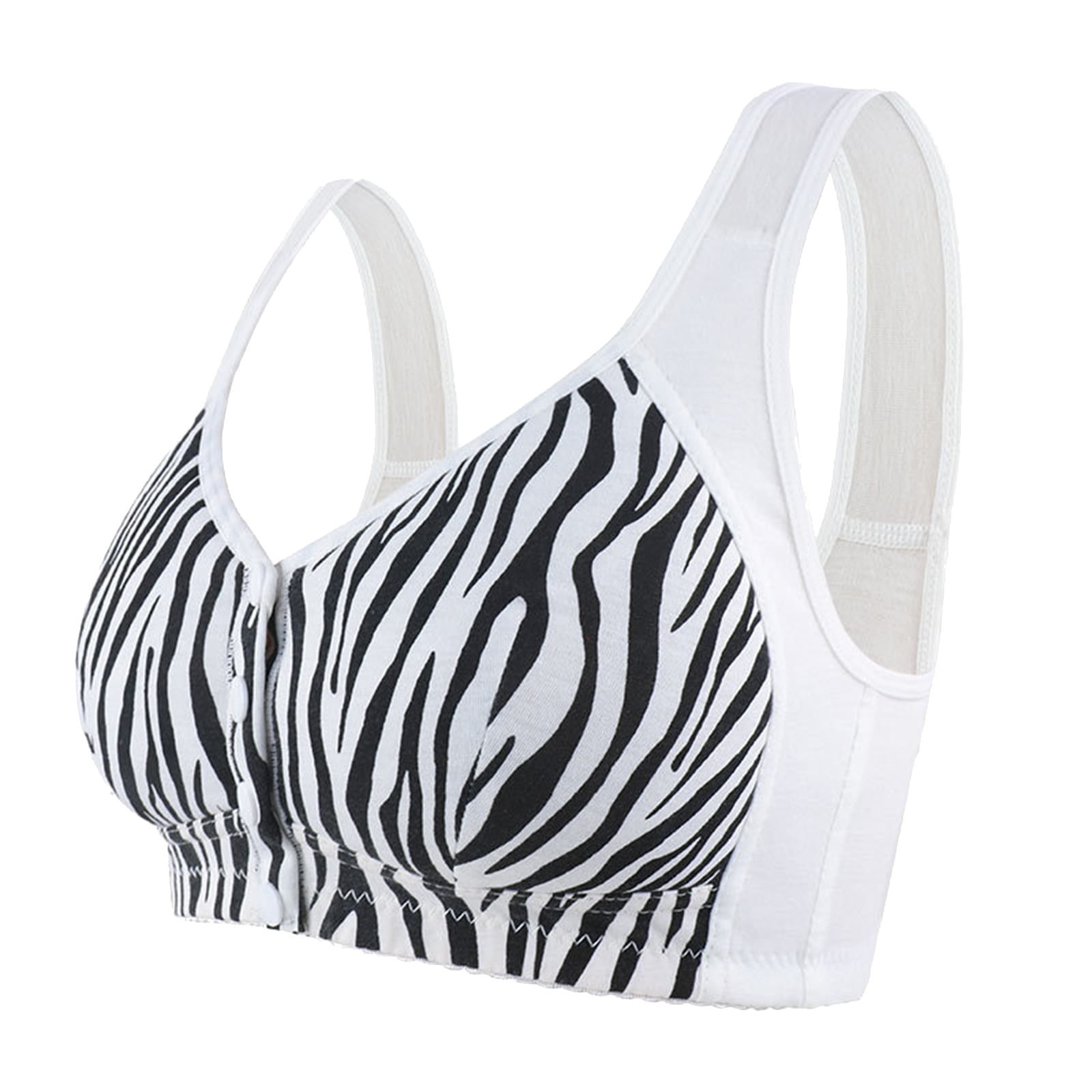 Pllfrlrt Bras For Older Women Front Closure Full Coverage Comfort Tank