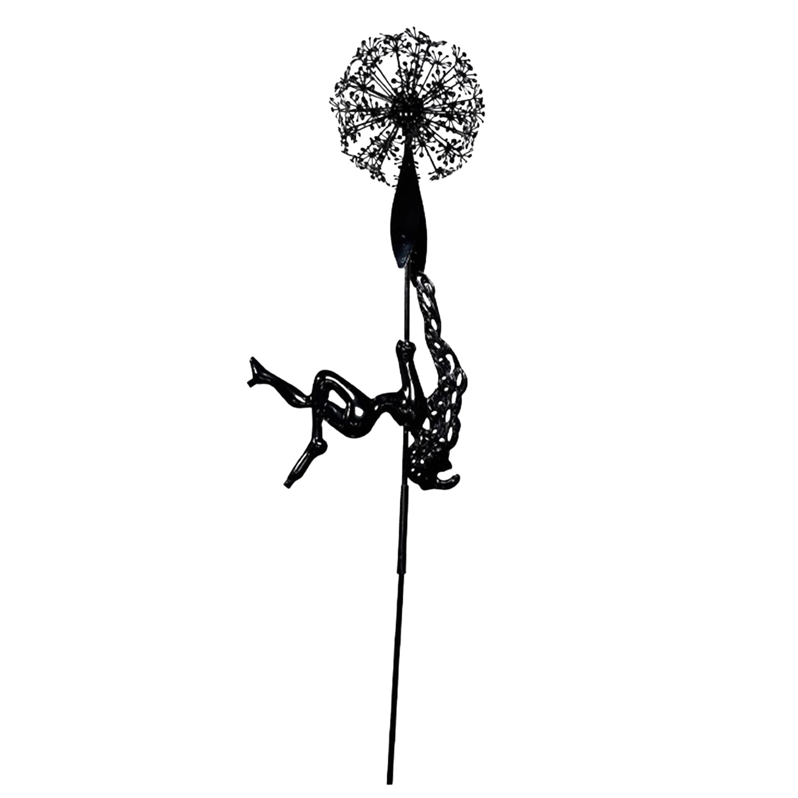 PLLFRLRT Garden Decor Metal Garden Stand Yard Floor Card Insertion ...