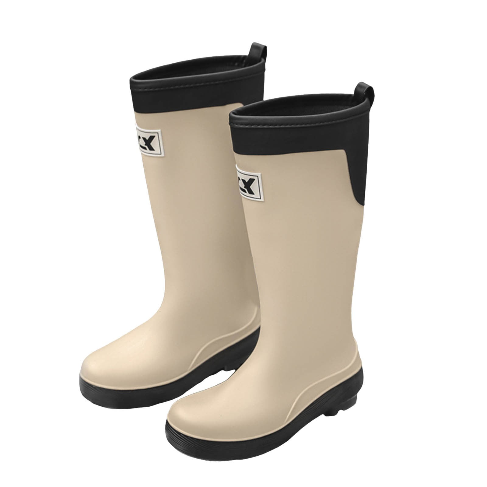 PLLFRLRT Garden Shoes For Women Waterproof Slip On Rubber Booties ...