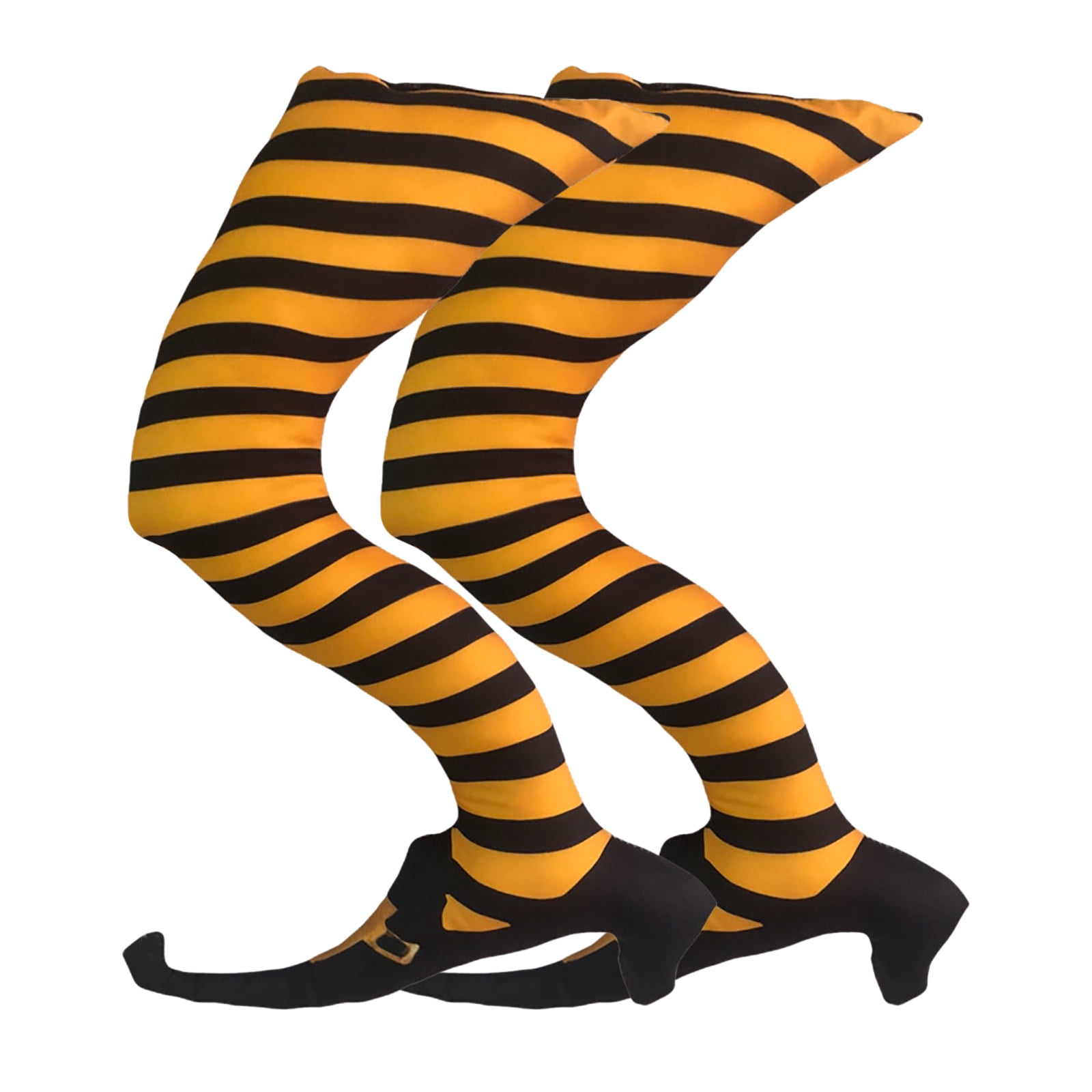 PLLFRLRT Outdoor Garden Decor Stakes Witch Drop Wicked Witch Legs Stake ...