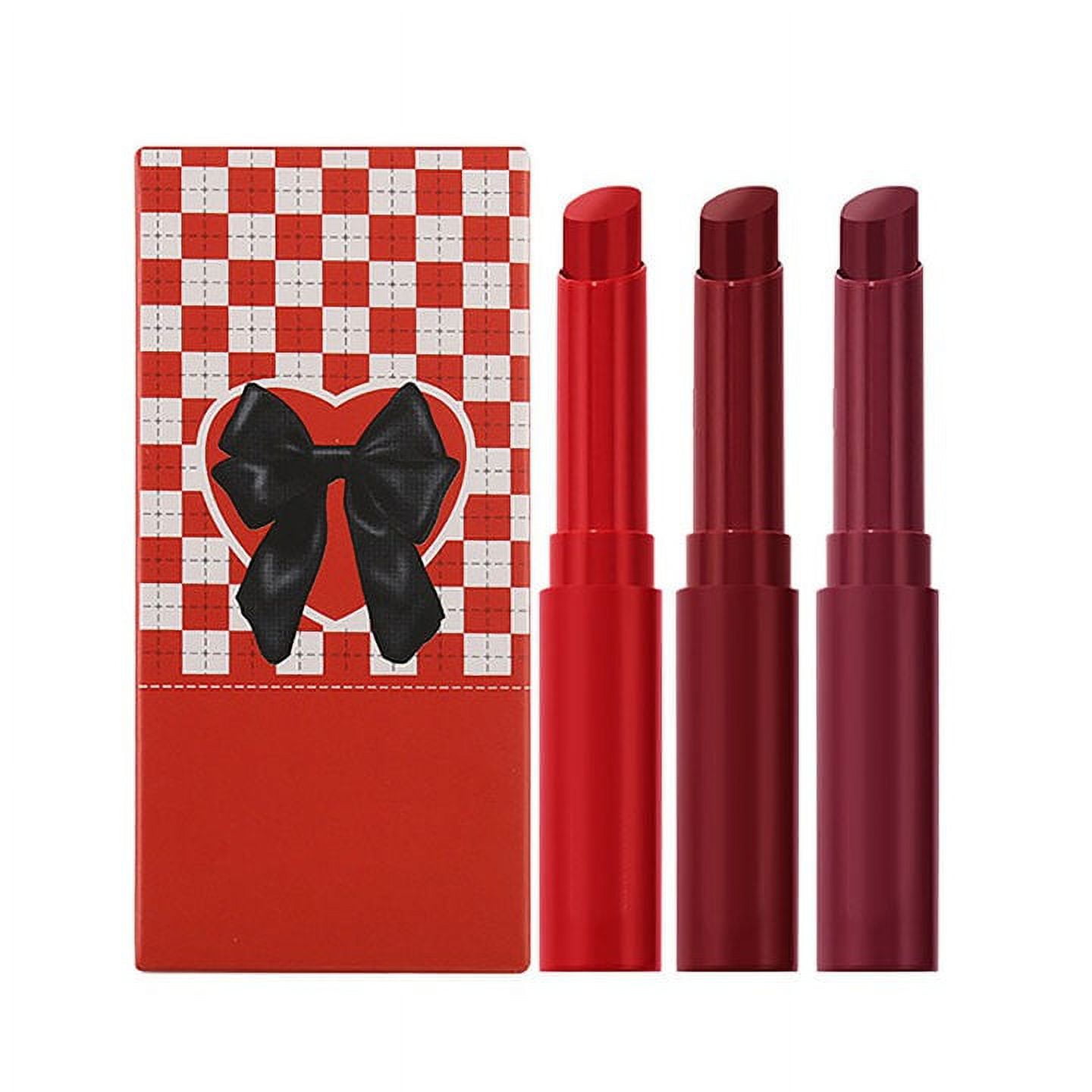 PLLFRLRT Tinted Lip Stain Matte Lipstick Set Women Lip Gloss Non Sticky ...