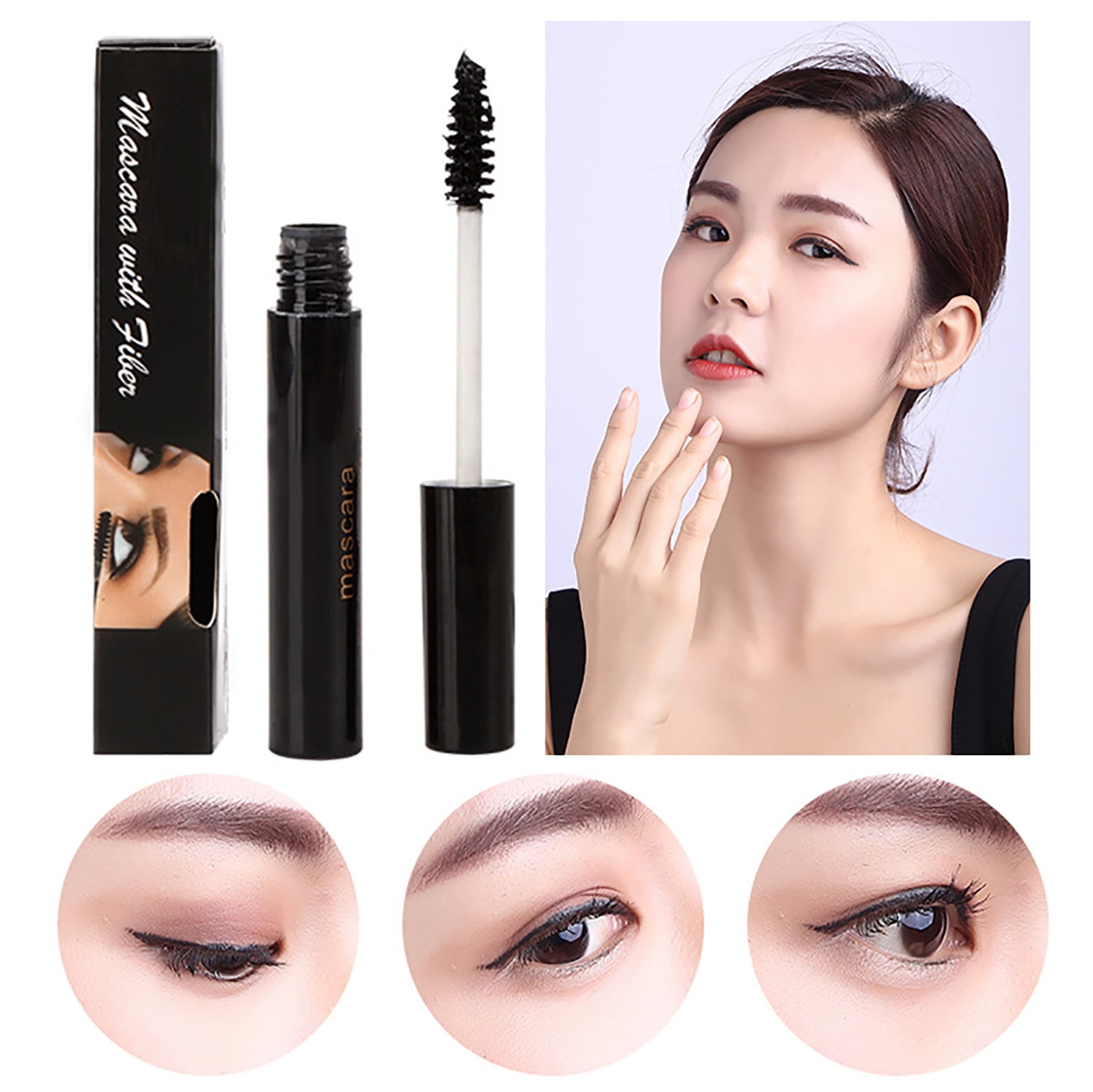 PLLFRLRT Tinted Tubing Mascara Volume and Length for Women Beauty Eye ...