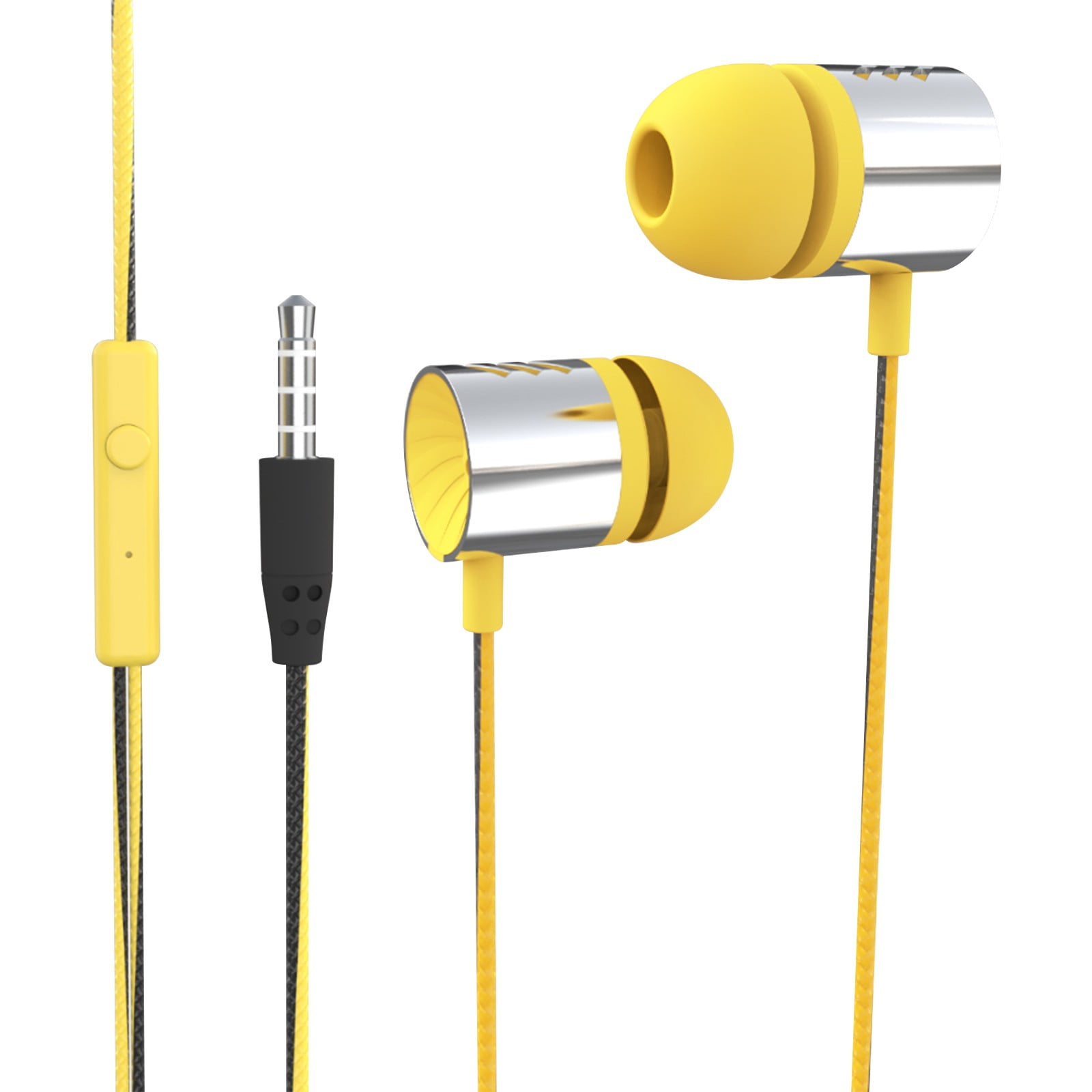 PLLFRLRT Wired Gaming Headset Ergonomic Noise Cancelling Earbuds with ...