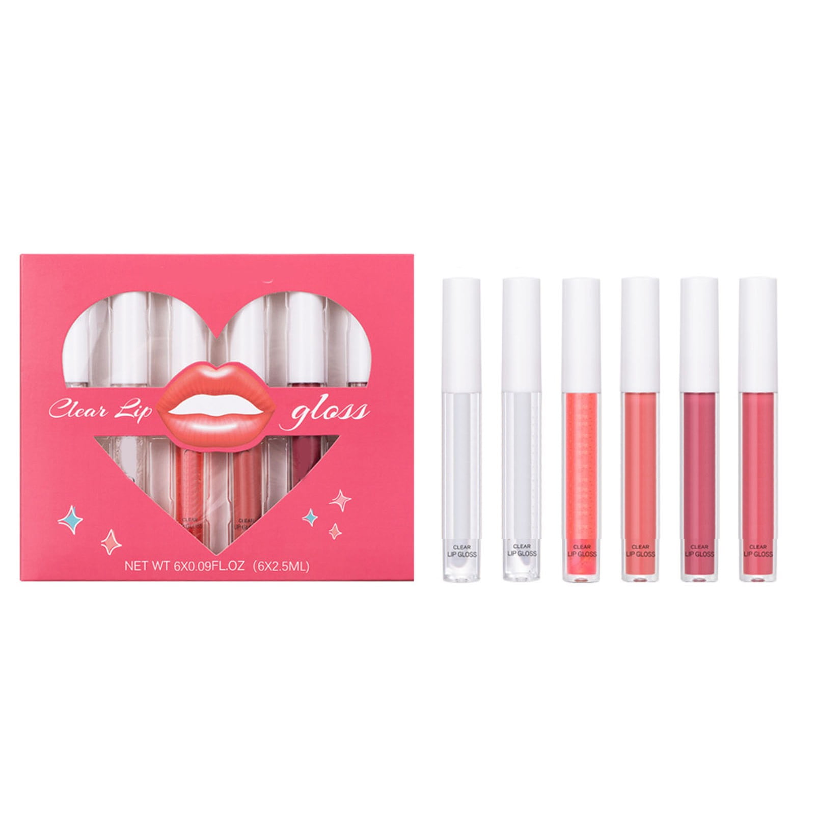 PLLFRLRT Women Lipstick Makeup Set Beauty Lip Gloss Labial Skin Care ...