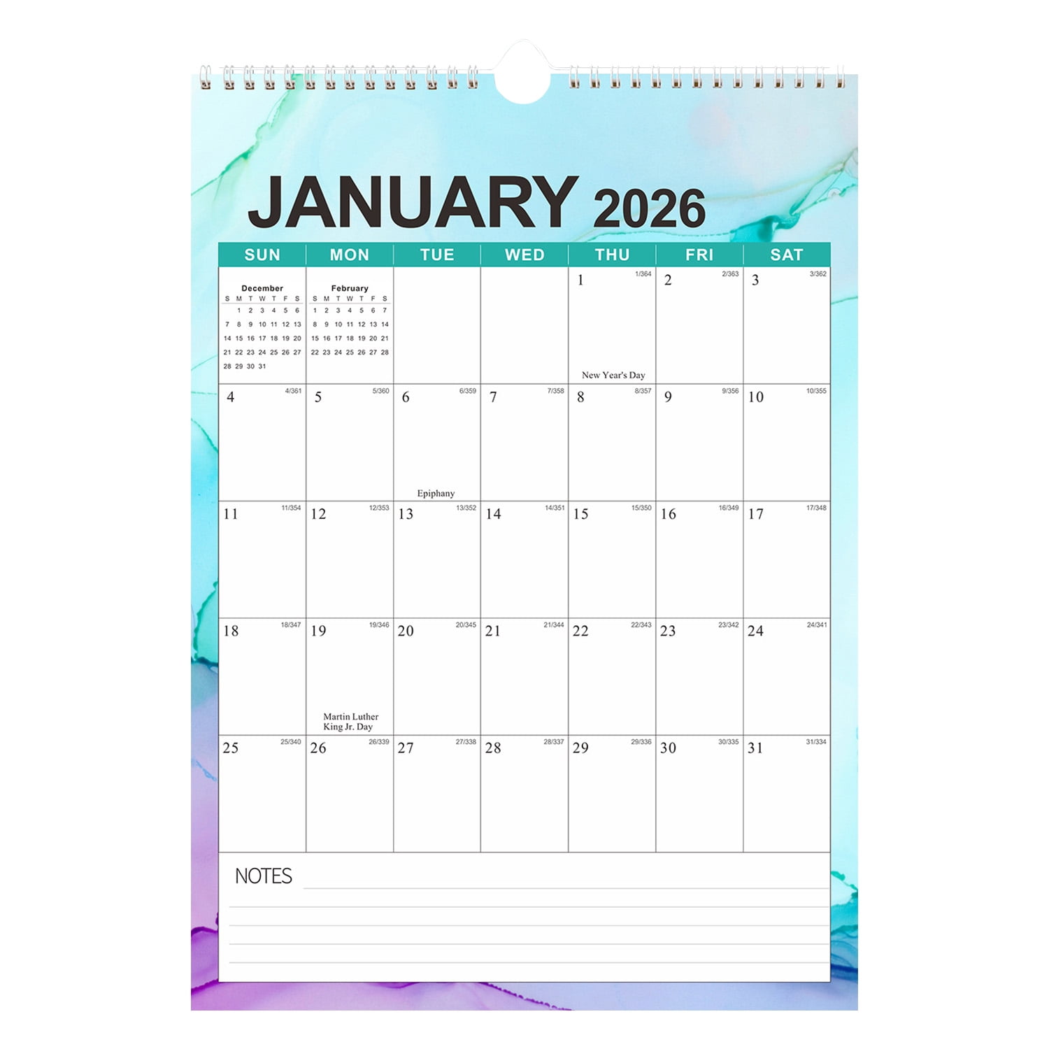 PLPPYFS 2026-2027 Wall Calendar - 2026-2027 Calendar, Jan.2026 - Jun.2027, 18 Monthly Calendar ...