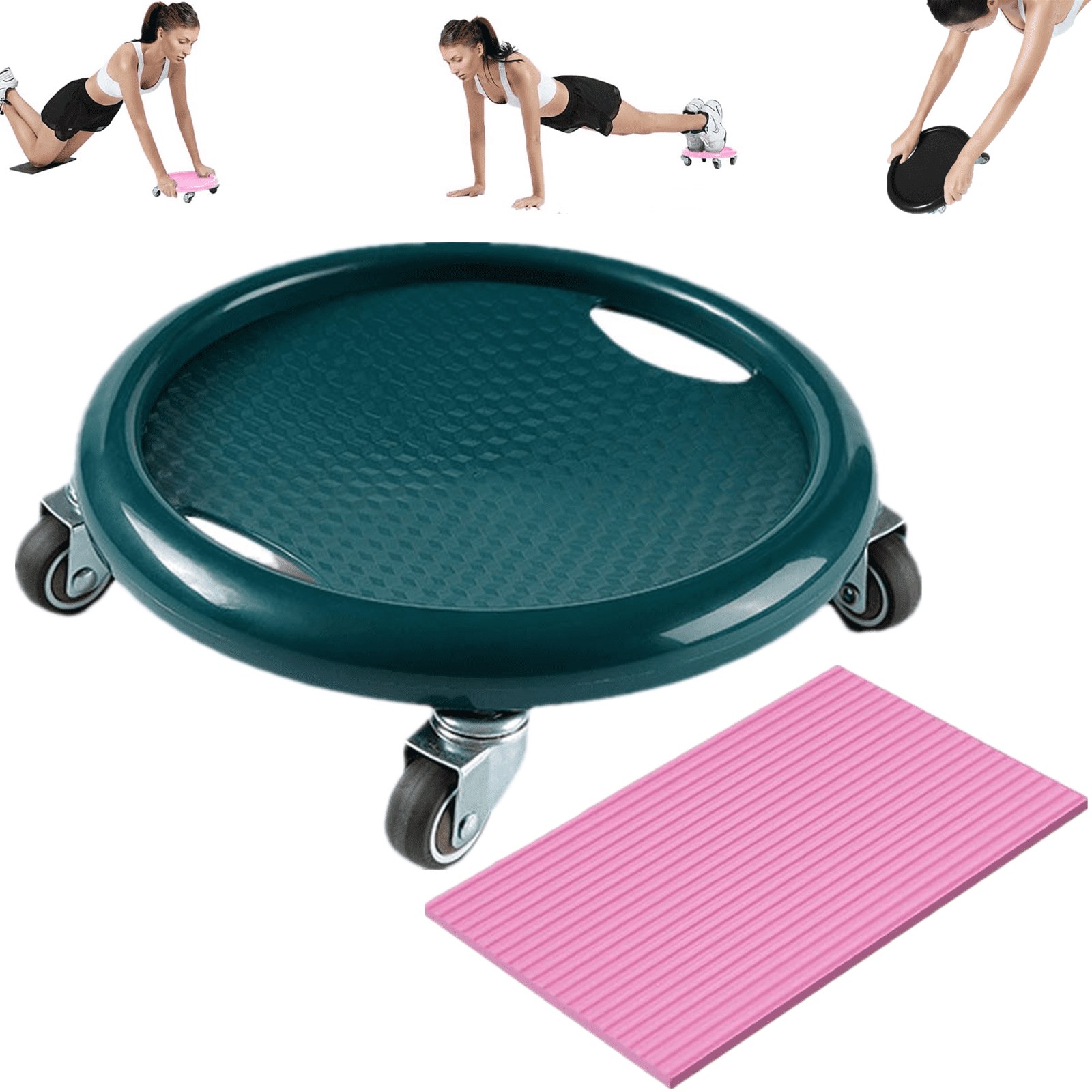 PLPPYFS Ab Roller Wheel, Women's Multifunctional Abdominal Wheel Board ...