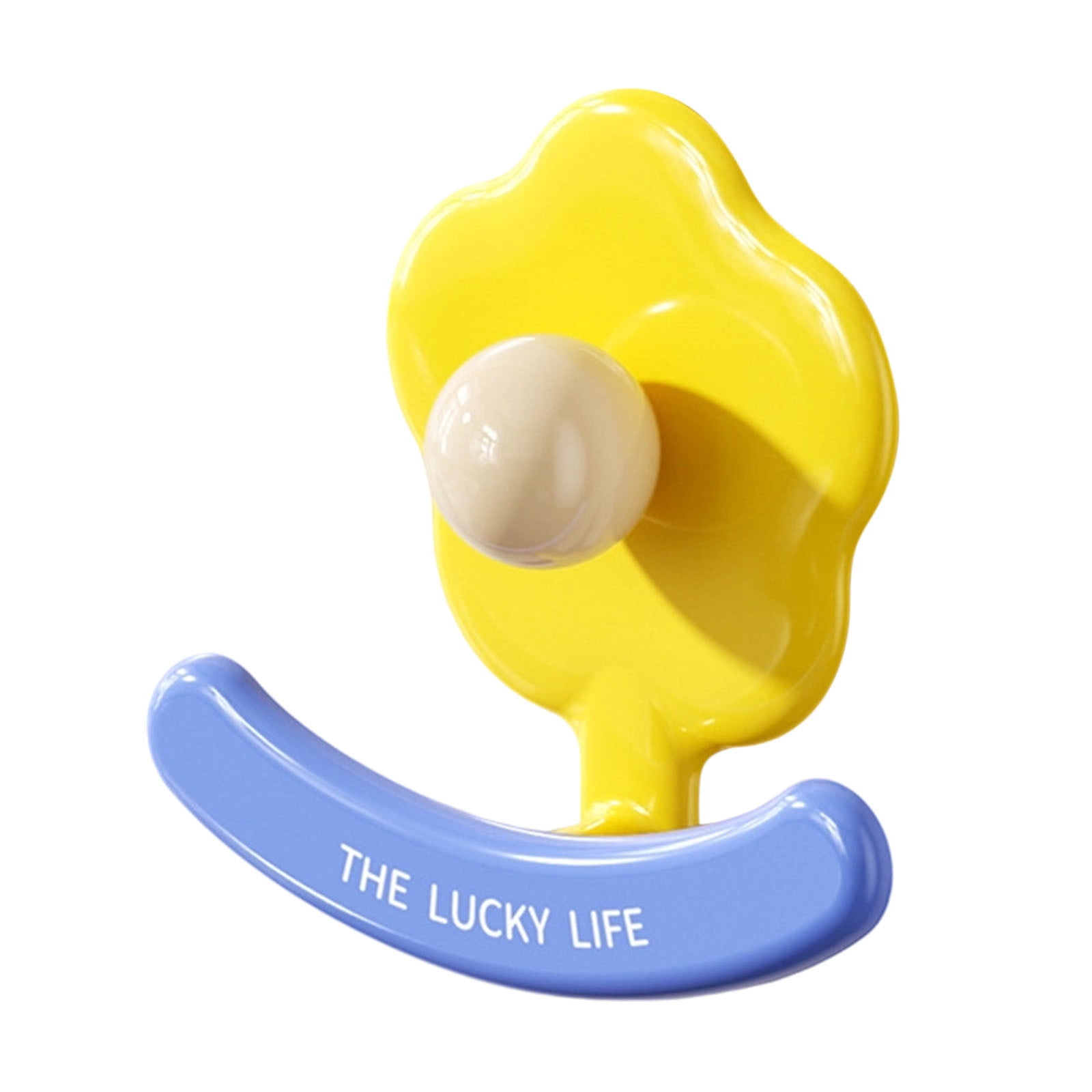 PLPPYFS Adhesive Hooks Heavy Duty Wall Hooks Waterproof Plastic Hanger ...