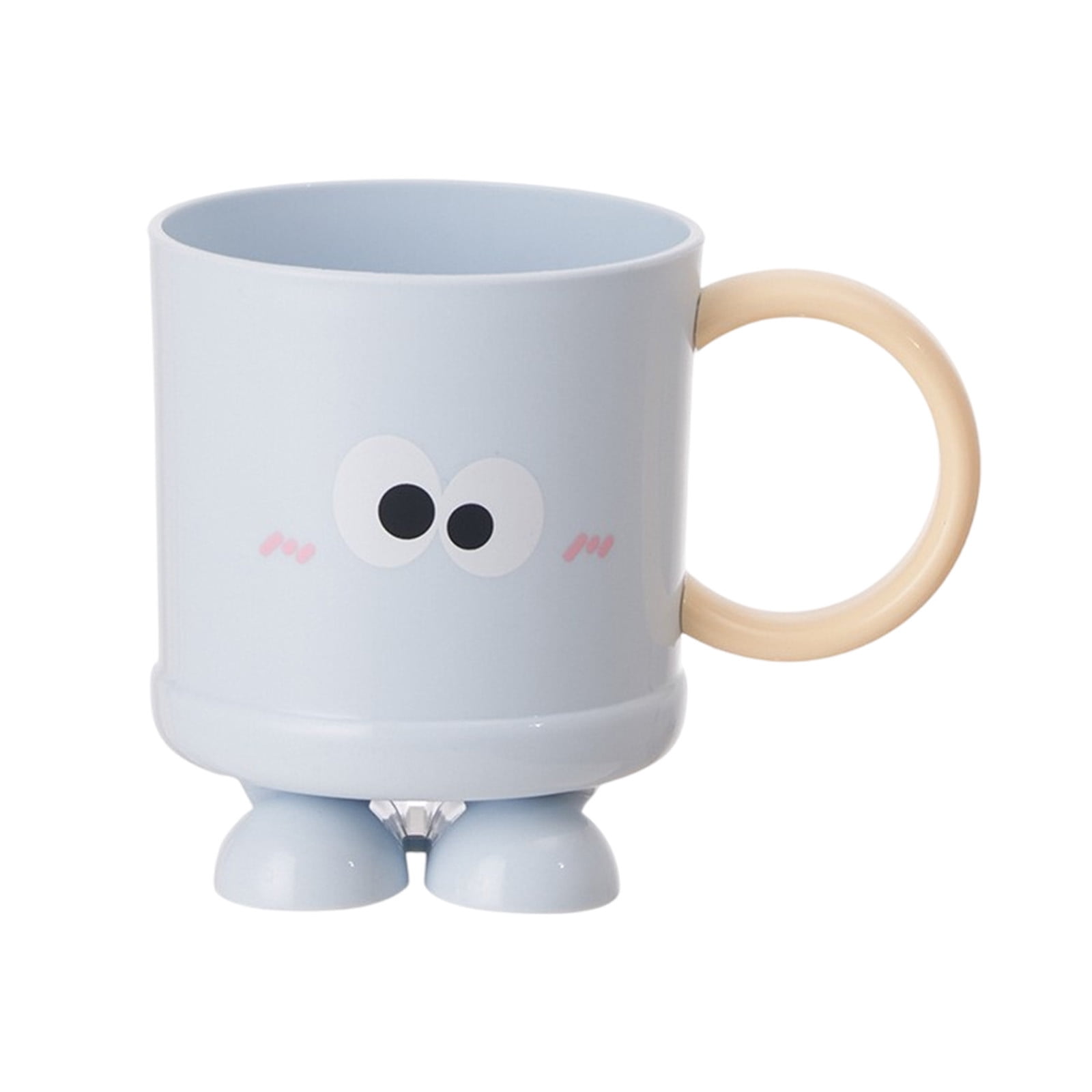 PLPPYFS Cute Cartoon Bathroom Toothbrush Cups, Unbreakable Mouthwash ...