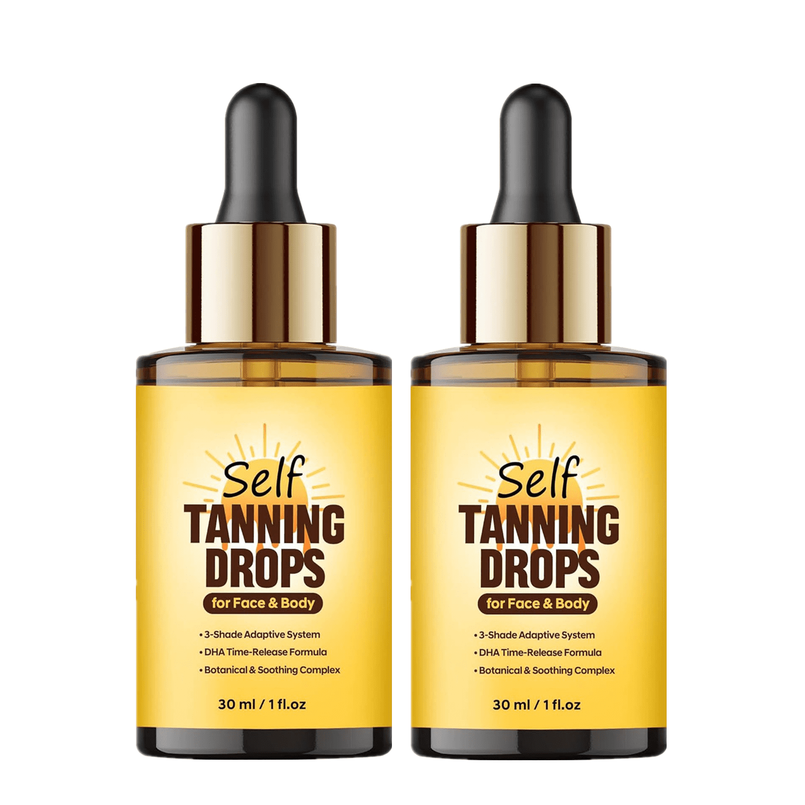 PLPPYFS Facial Self Tanning Drops (1 Fl Oz), Tanning Drops for Face ...