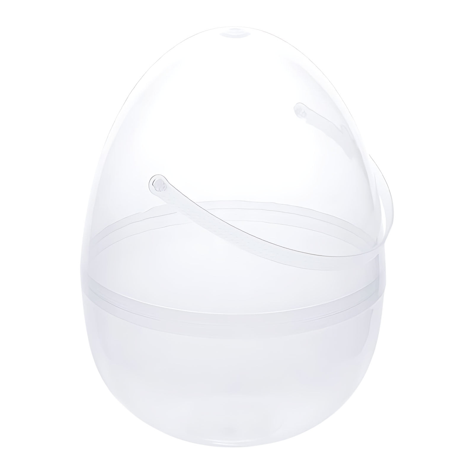 PLPPYFS Giant Clear Fillable Plastic Easter Egg, Great for Decor and ...