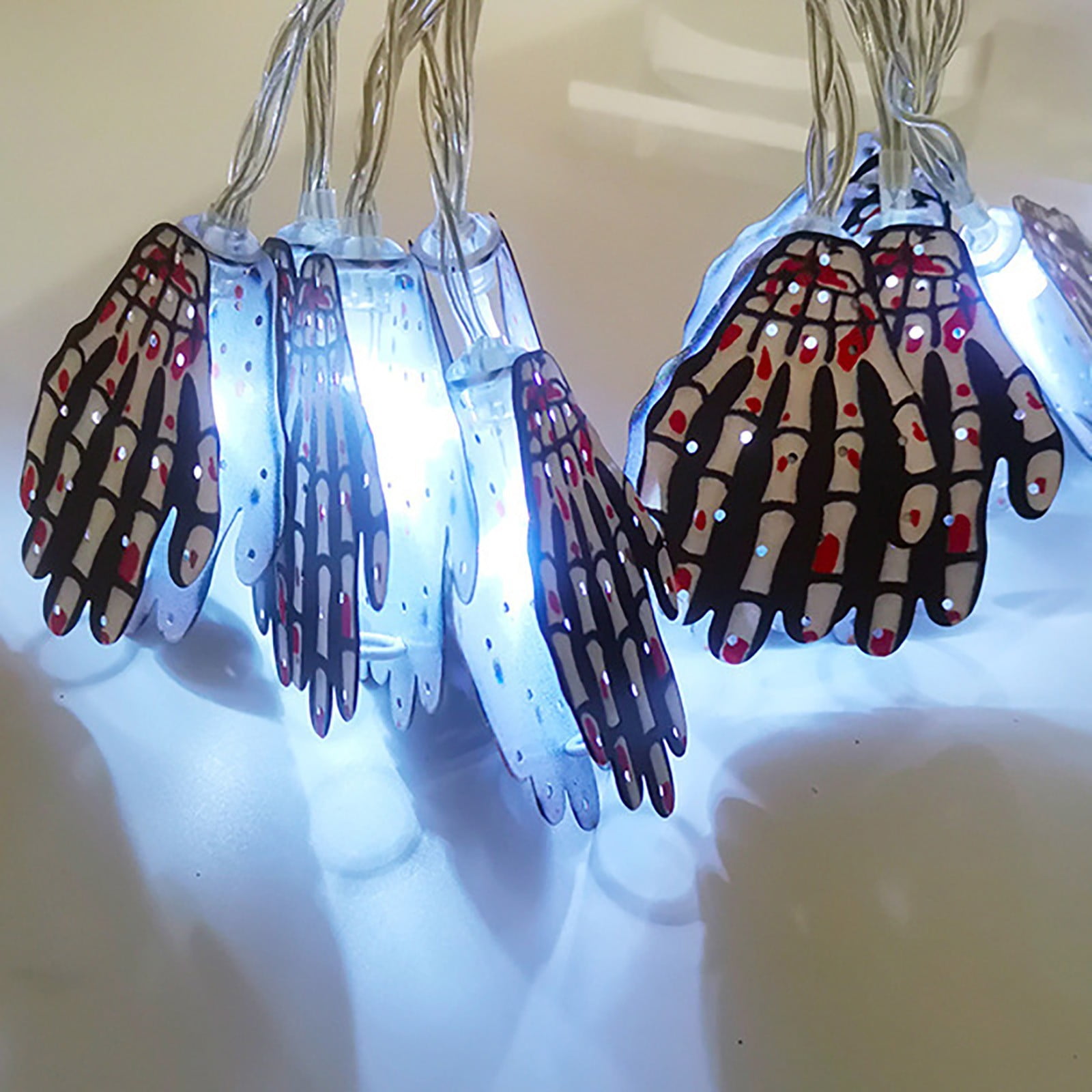PLPPYFS Halloween Ghost Hand Lights, Halloween Decoration-Light Up ...