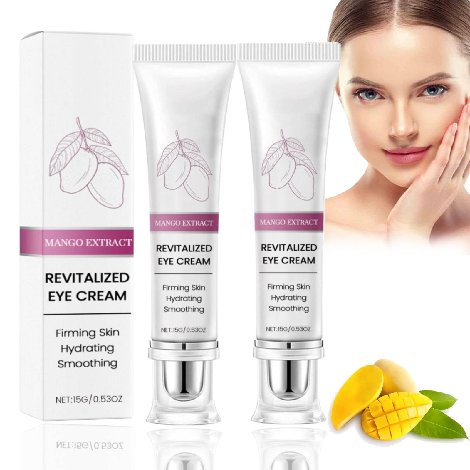 PLPPYFS Mango Eye Cream, Mango Revitalize Eye Cream, Anti-Aging Eye ...