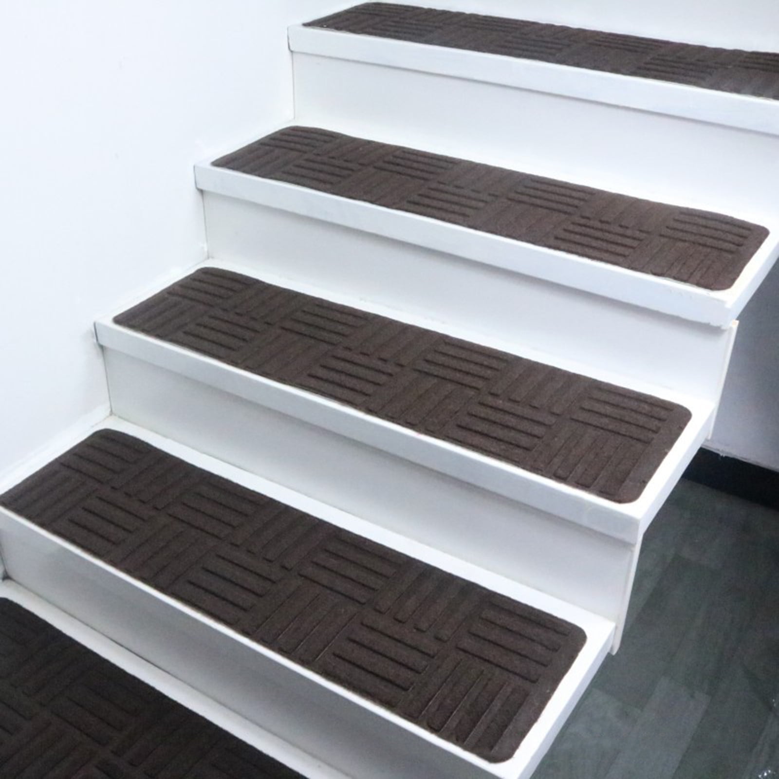 PLPPYFS Stair Treads Non Slip for Wooden Steps Indoor, 7 Pack 8" x 30 ...