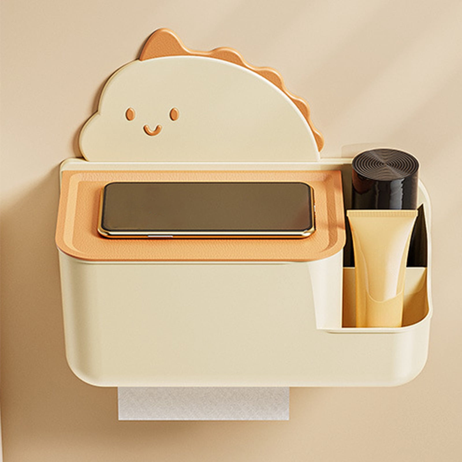 PLPPYFS Toilet Paper Holder Wall Mount, Self Adhesive Toilet Paper ...