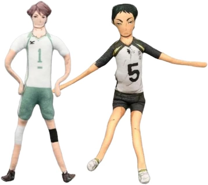PLUFFO Keiji Akaashi Plush Tobio Kageyama Soft Figure Twistable Anime ...