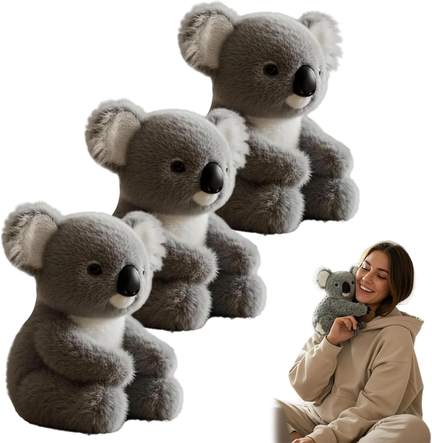 PLUFFO Koaly - The Koaly Emotional Healing On Demand, Ai Plush Koala Interactive Toys, The ...