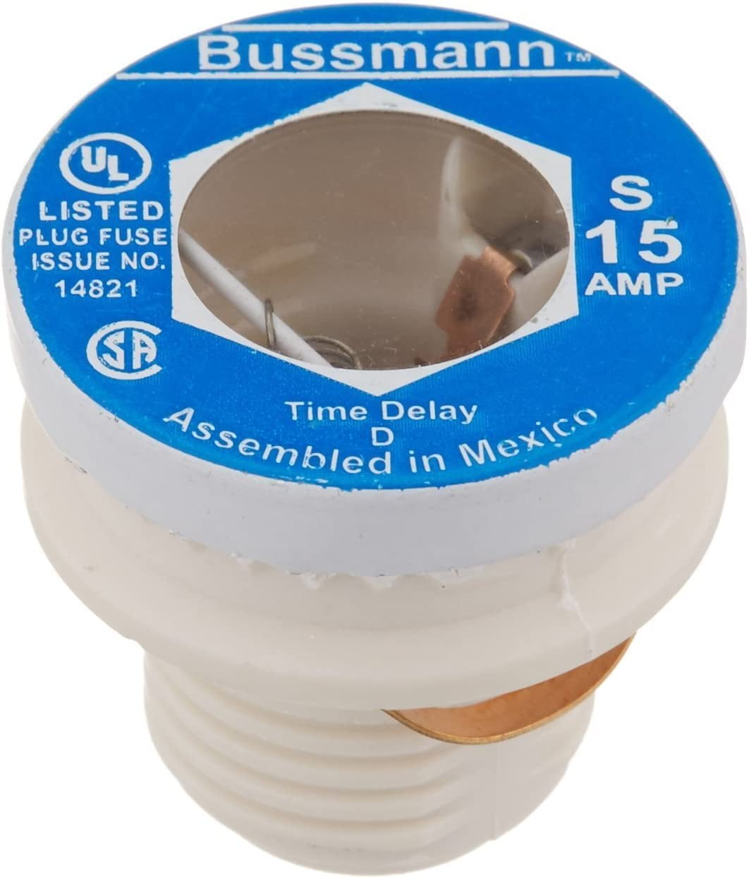 PLUG FUSE TYPE S 15A 4PK - Walmart.com