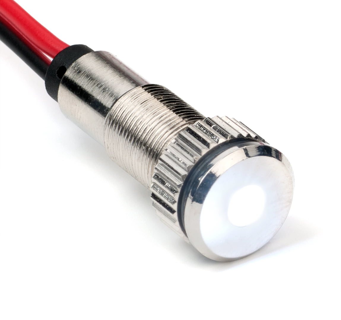 PLUG-N-PLAY Instrument Cluster LED Indicator Light Dash Bulbs (Silver ...