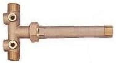PLUMBEEZE BOSHART 1 x 11 BRASS NO LEAD TANK TEE WITH UNION AND O-RING ...