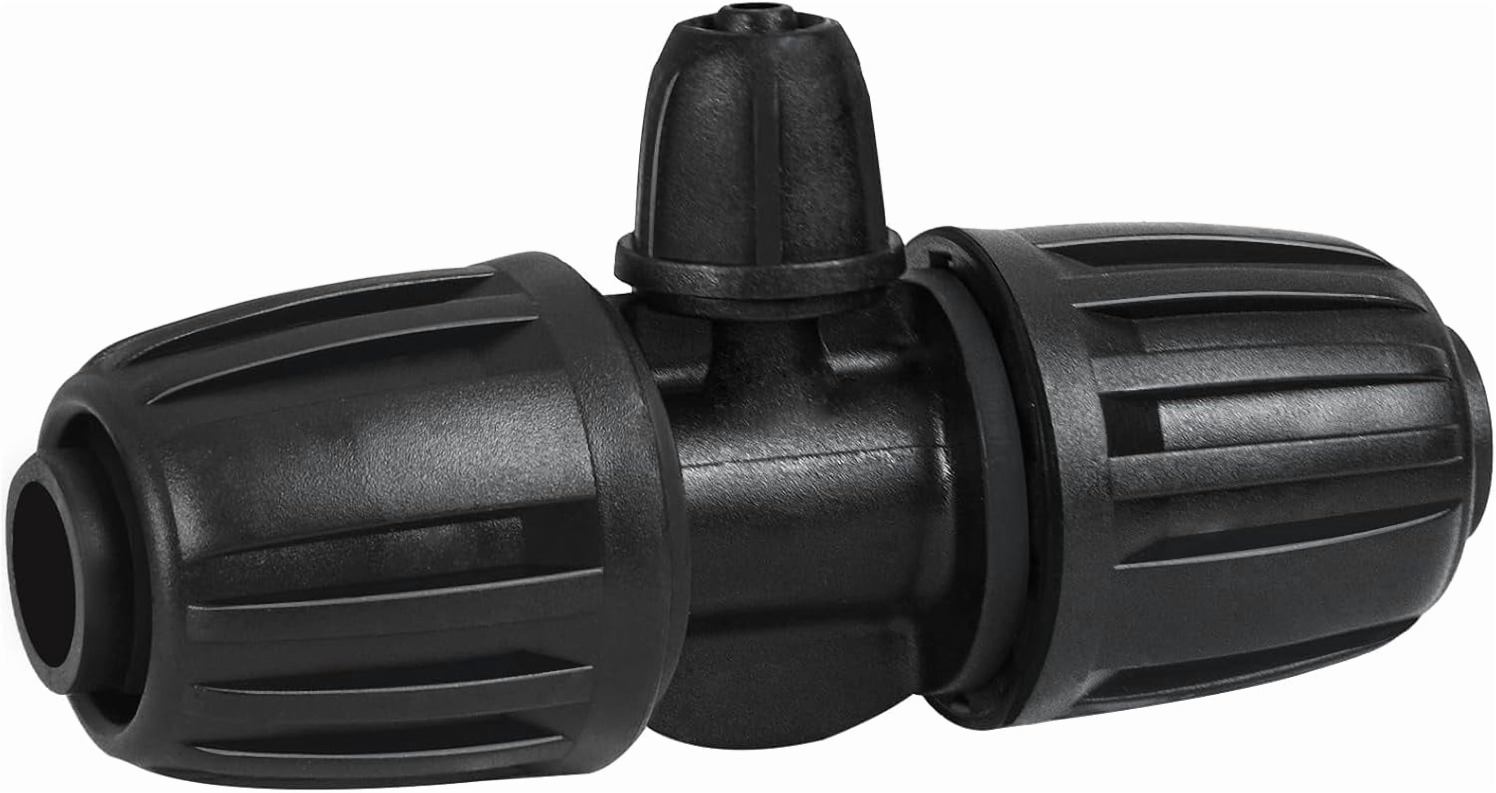PLUMYHG-1/2 Inch To 1/4 Drip Irrigation Fittings - 8 Pack Drip Line ...