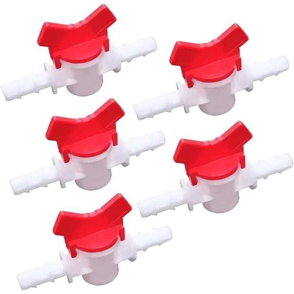 PLUMYHG-1/2\u201c Hose Barbed Ball Valve Drip Irrigation Ball Valve ...