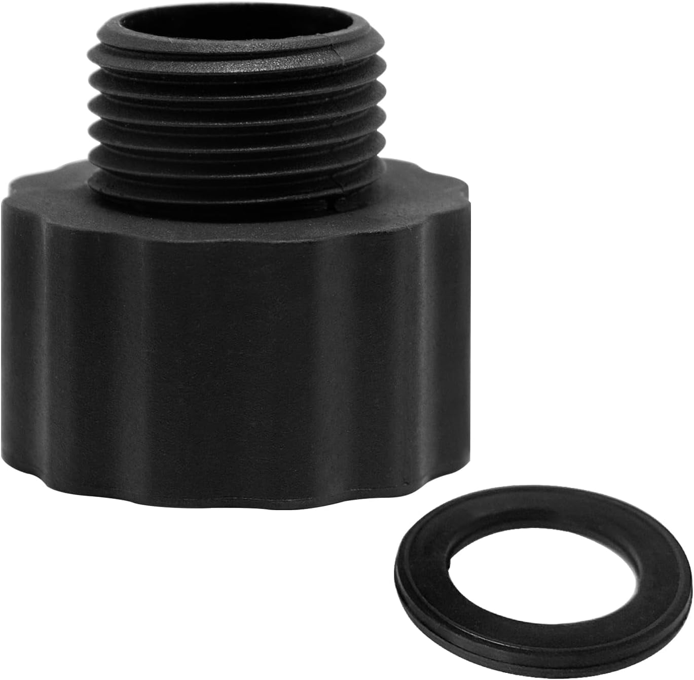 PLUMYHG-1 NPT Female to 3/4-inch GHT Male Adapter, Constructed from ...