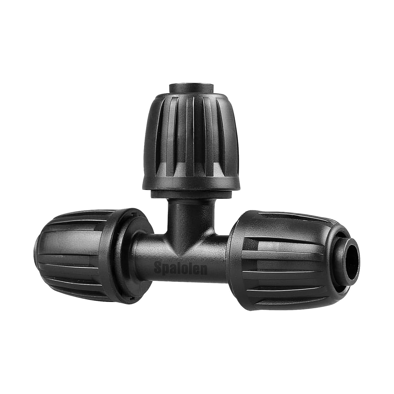 PLUMYHG-10 Pack 1/2 Inch Drip Irrigation Fittings Tee Connectors for 1/ ...