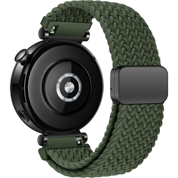 PLUMYHG-18mm Braided Bands for Garmin Venu 3S 2S/Venu 4 41mm/Vivoactive ...
