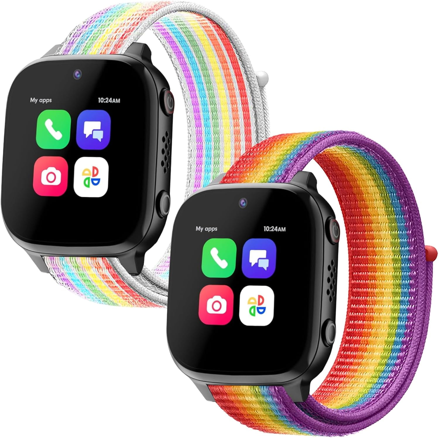 PLUMYHG-2 Pack Nylon Replacement Bands Compatible with AT&T amiGo Jr ...