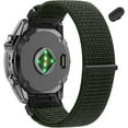 PLUMYHG-20mm Nylon Watch Bands for Garmin Fenix 8 AMOLED-43mm/7S Pro/7S ...