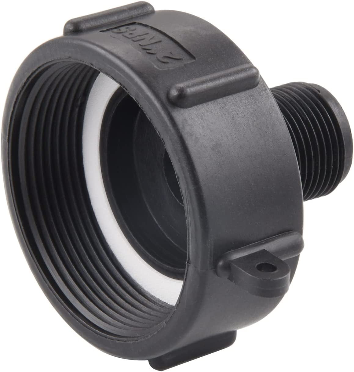 PLUMYHG-250 Gallon IBC Water tote Hose Adapter, Food Grade IBC Drain ...